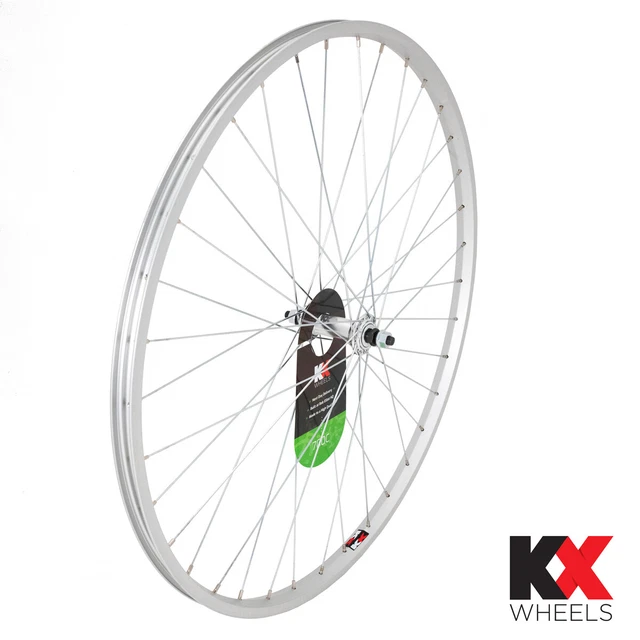 KX WHEELS SINGLE Wall Solid Axle 700c Front Bike Wheel Silver EUR 49,82 ...