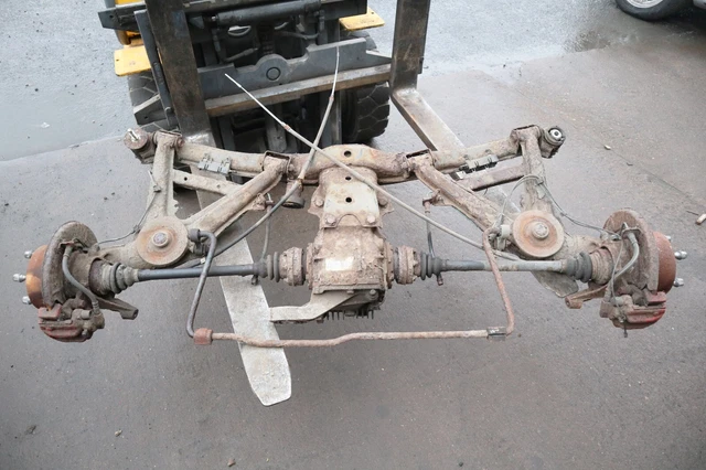 BMW Z3 FACELIFT Widebody Disc Brake Rear Subframe Driveshafts Open Diff ...