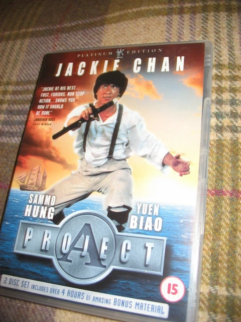 PROJECT A DVD - Jackie Chan, Sammo Hung, Yuen Biao, Dick Wei, Lola ...