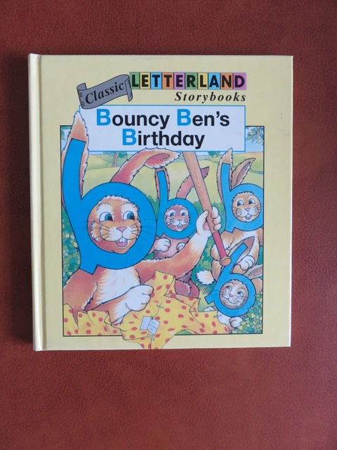 LETTERLAND STORYBOOKS.BOUNCY BEN'S Birthday. by Carlisle, Richard ...