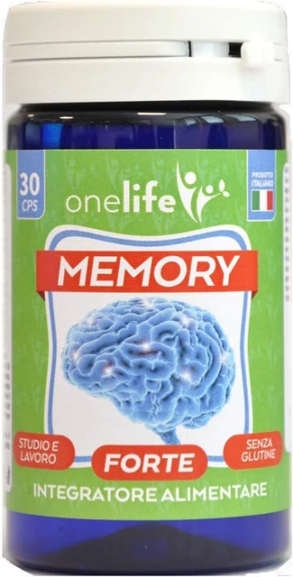 MEMORY FORTE INTEGRATORE Alimentare per Concentrazione Memoria Studio E ...