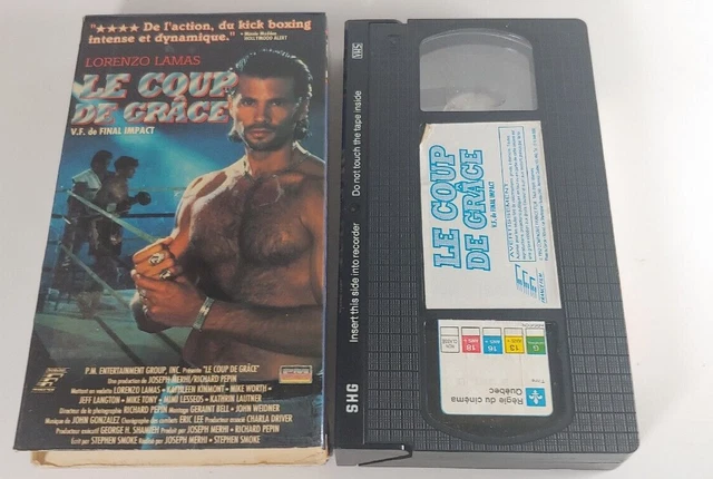 COUP DE GRACE - FRENCH - VHS - Final Impact (NTSC, 1992) Lorenzo Lamas ...
