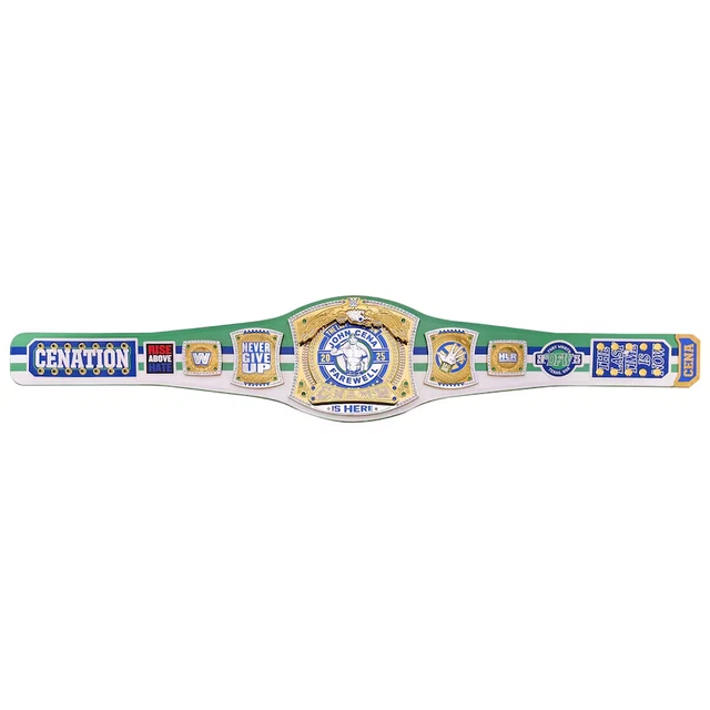 JOHN CENA FAREWELL 2025 Dallas Spinner Champions Replica 2mm Or 4mm ...