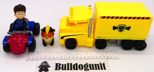 LOT PAW PATROL Mighty Pups Vehicles ATV Rescue Truck Car Ryder Rubble ...
