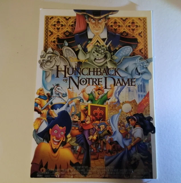 DISNEY'S THE HUNCHBACK of Notre Dame Promotional Poster Fine Art ...