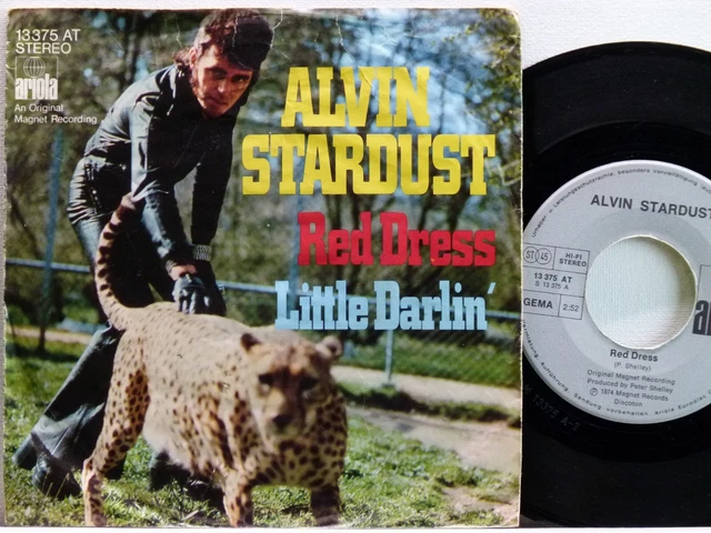 ALVIN STARDUST -RED Dress / Little Darlin' D-1974 Ariola 13375 AT EUR 1 ...