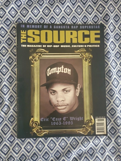 1995 THE SOURCE Magazine #69 In Memory Of A Gangsta Rap Superstar Easy ...