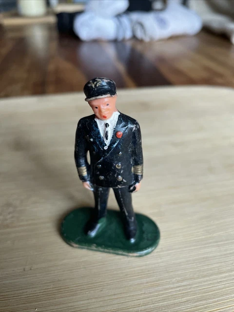 FIGURINE ELASTOLIN PILOTE De Ligne Air France Annees 1970 Aviation EUR ...