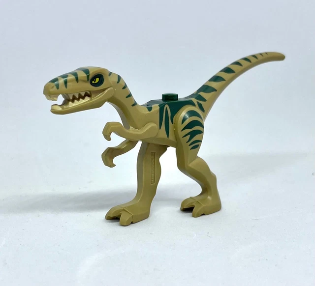 LEGO JURASSIC WORLD - Velociraptor Dinosaur Minifigure - Great ...