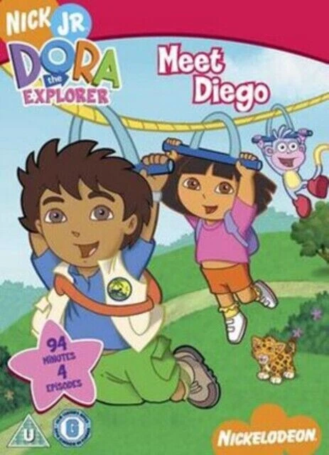 Dora The Explorer Diego Dvd Lot Of 6 Nickelodeon Nick Jr ~ Rainforest
