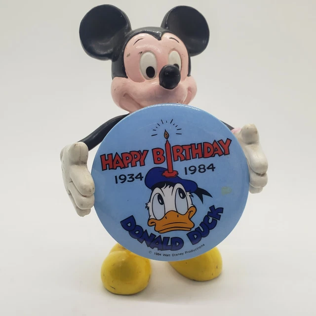 HAPPY BIRTHDAY DONALD Duck 1934 1984 50th Family Picnic Disney Pin ...
