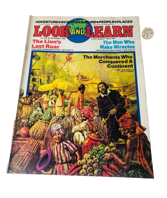 MAGAZINE LOOK AND Learn Mag December 1980 Vintage ra £5.21 - PicClick UK