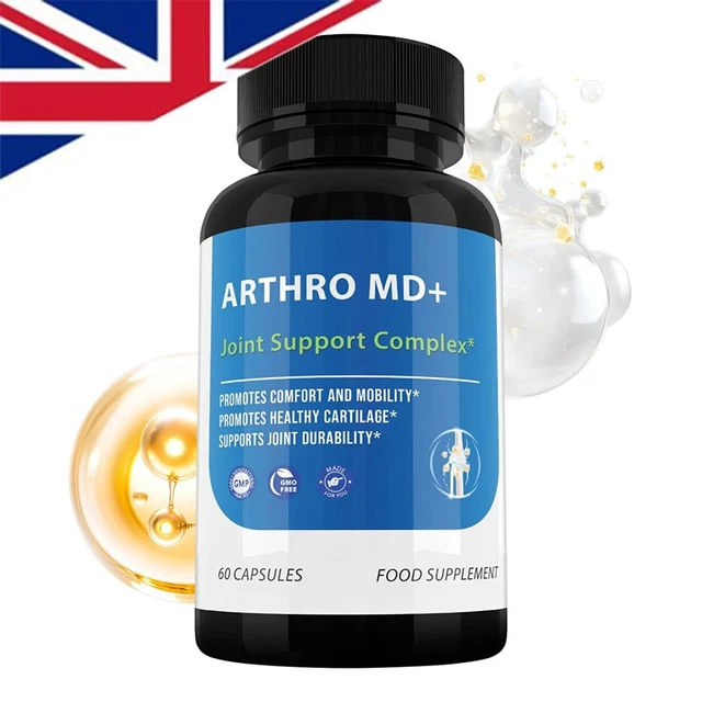 ARTHRO MD+ JOINT & Cartilage Support-Marine Collagen Food Supplement 60 ...