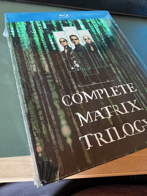 THE MATRIX TRILOGY Blu-ray Boxset Brand New & Sealed Mint Free Delivery ...