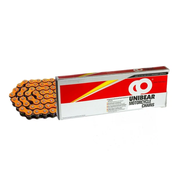 KTM EXC250 EXC300 92-22 Unibear Orange HD Chain Renthal Orange Pignon ...