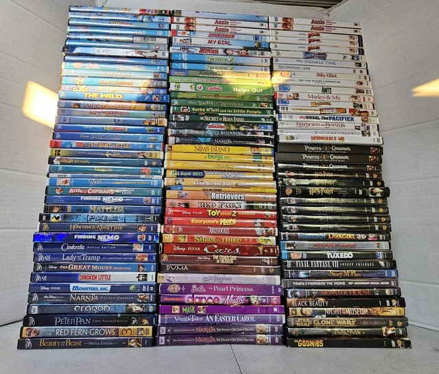 WHOLESALE LOT 100+ DVDs Kids & Family Childrens Baby Disney Baby Pixar ...