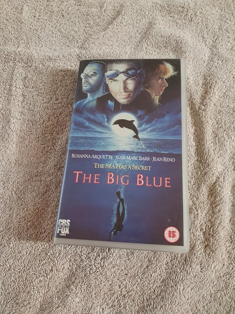 THE BIG BLUE VHS Pal UK Luc Besson £0.99 - PicClick UK