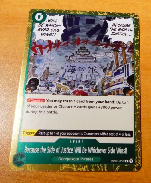 ONE PIECE AWAKENING Of The New Era English Card Holo Game Carte Op05 ...