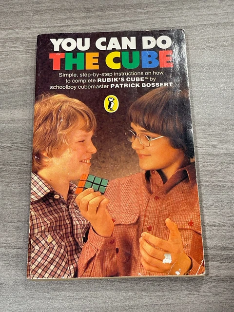 1981 YOU CAN Do The Cube Rubik’s Book Patrick Bossert H10 £3.29 ...