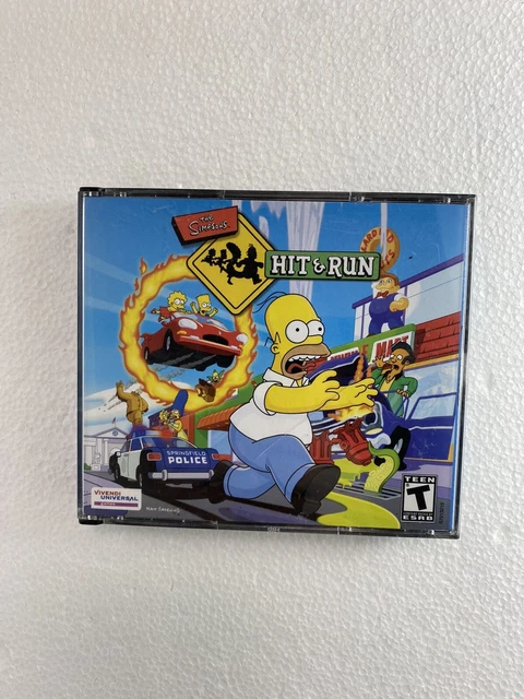 THE SIMPSONS HIT And Run PC 3 Disc Game - Free Post $80.00 - PicClick AU