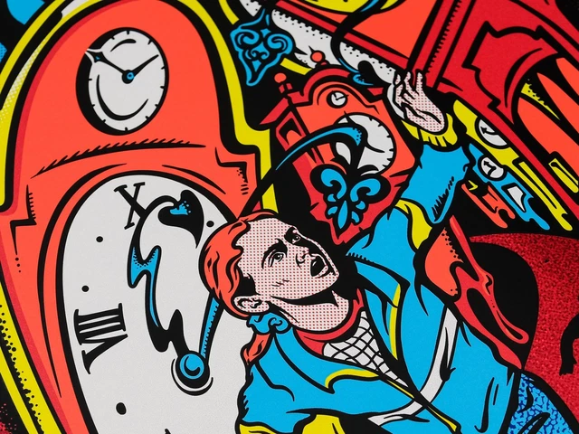 SANTA CRUZ DECK Stranger Things Grabke Max Melting Clock 9.7" (Glow in ...