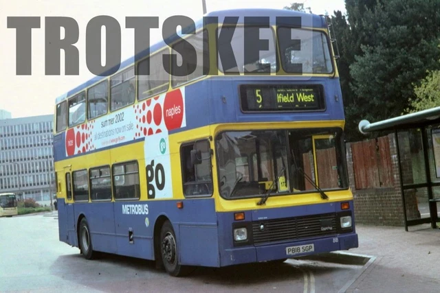 35MM SLIDE METROBUS Volvo OLY-50 NC 818 P818SGP 2002 Original £4.99 ...