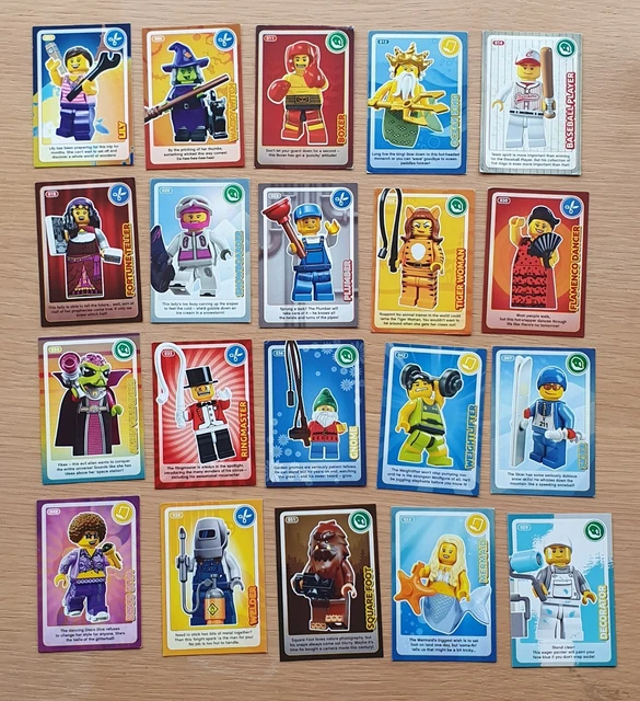 LEGO CREATE THE World Cards From Sainsburys. Bundle Of 20. Pack 5 EUR 4 ...