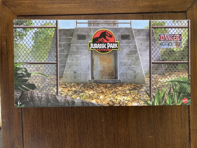 MATTEL JURASSIC PARK Final Scene Ray Arnold Figure Play Set SDCC 2021 ...