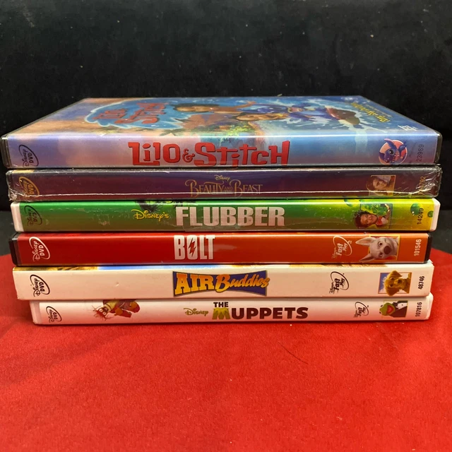 *KIDS* DISNEY DVD Lot 6 Open {Muppets, Flubber, Lilo & Stitch ...