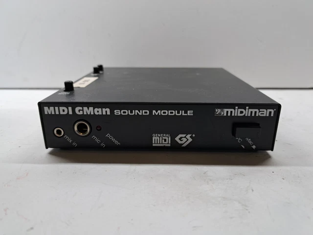 MIDI GMAN SOUND Module Midiman General Midi $49.99 - PicClick
