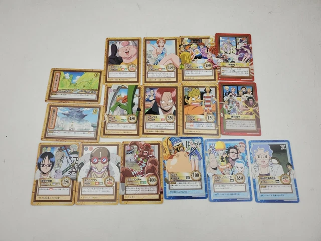 ONE PIECE TV Animation Carddass Hyper Battle Trading Card Set of 16 ...