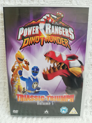 POWER RANGERS DINO Thunder: Triassic Triumph Vol 5 - Region 2 DVD £1.99 ...