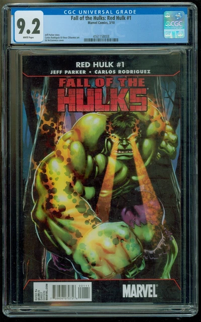 RED HULK 1 Fall Of The Hulks Marvel Comics VF/NM 9.0 E22-102 EUR 24,00 ...