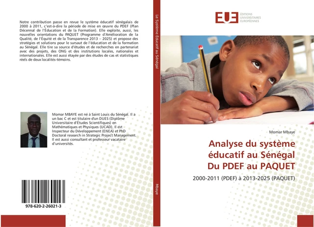 ANALYSE DU SYSTÈME éducatif au Sénégal Du PDEF au PAQUET | Momar Mbaye ...