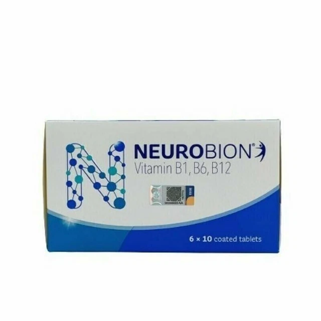 NEUROBION VITAMIN B Complex B1, B6, B12 for Nerve Relief & Numbness 60 ...