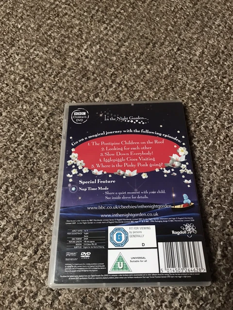 IN THE NIGHT garden dvd £1.90 - PicClick UK