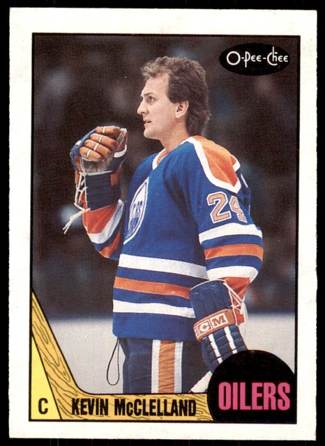 1987-88 O-PEE-CHEE KEVIN McClelland. Edmonton Oilers #201 EUR 2,04 ...