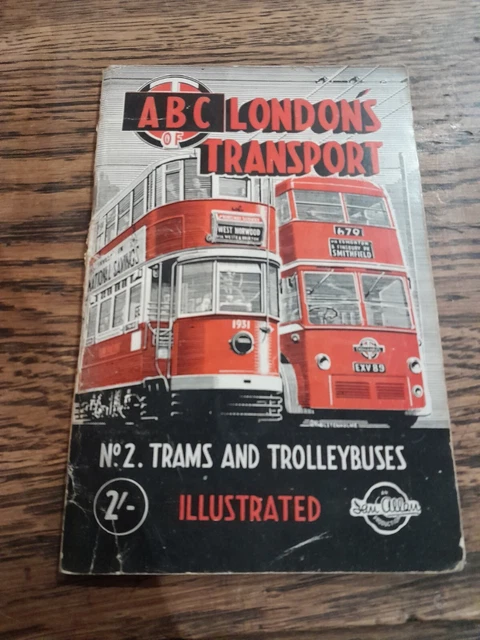 IAN ALLAN ABC Londons Transport No. 2 Trams & Trolleybuses Second Edition Clean £7.00 - PicClick UK