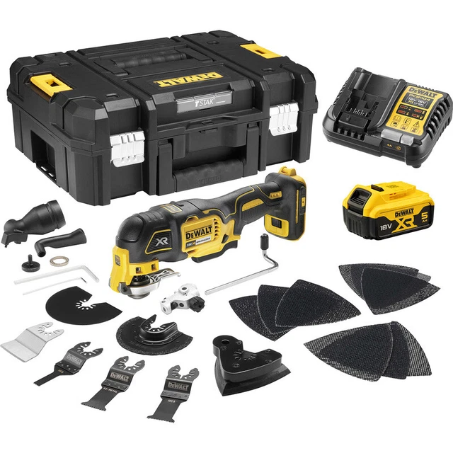 DEWALT DCS356 18V XR Multi-Tool (3 Speed) 1 x 5.0Ah DCS356P1-GB £259.99 ...