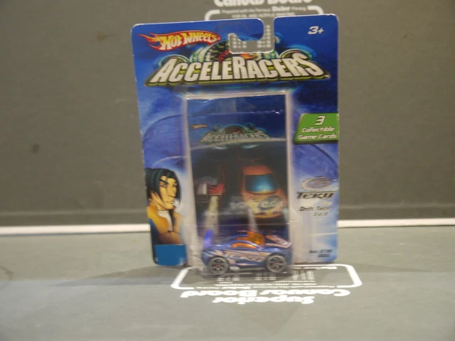 ACCELERACERS HOT WHEELS teku drift tech 2/9 with covered logo carded £ ...