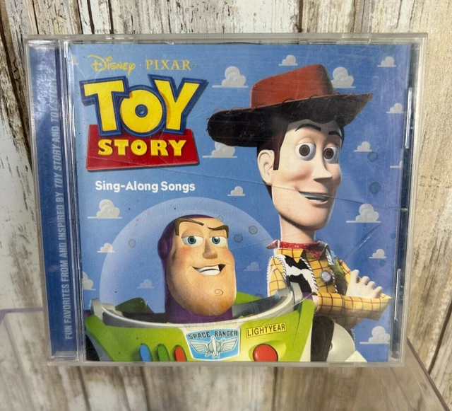 TOY STORY SING Along Songs CD 13 tracce 2002 libro di testi incluso ...