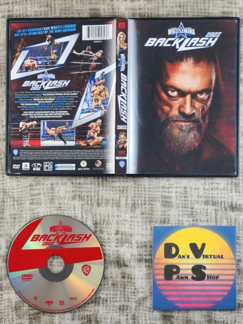 WWE WRESTLEMANIA BACKLASH 2022 DVD WWF Wrestling $20.99 - PicClick CA