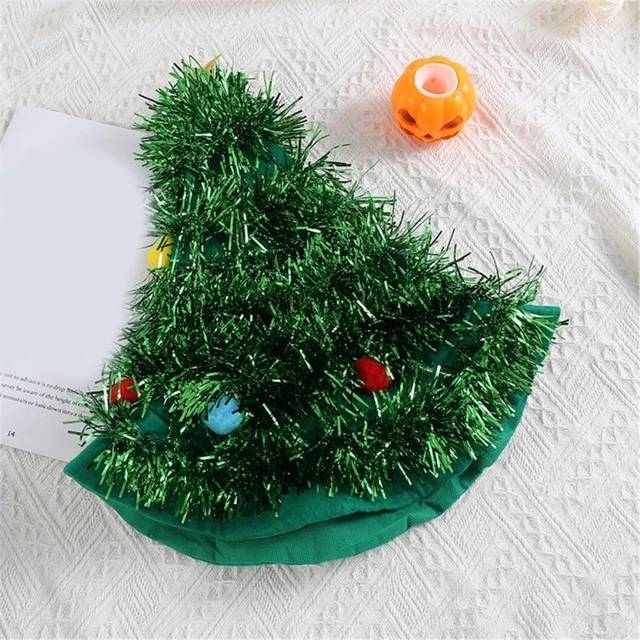 CHRISTMAS TREE HAT Holiday Christmas Party Hat for Dress Up ...