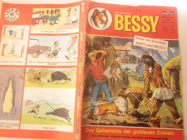 29200 BASTEI BESSY Nr 131 Geheimnis der goldenen Eicheln Loch im Titel ...
