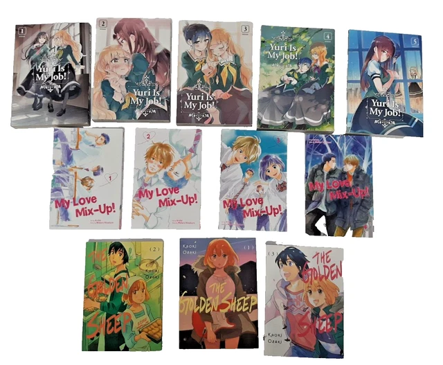 MANGA: 12 BOOKS from Yuri is My Job, My Love Mix Up & Golden Sheep ...