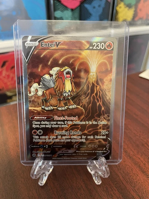 POKÉMON TCG ENTEI V Crown Zenith: Galarian Gallery GG36/GG70 Holo Ultra ...
