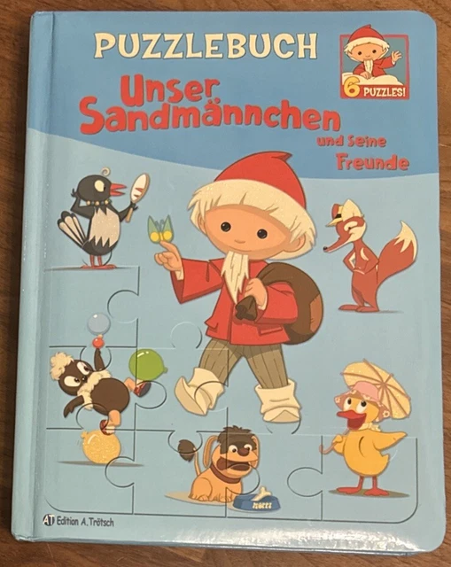 PUZZLEBUCH UNSER SANDMÄNNCHEN und seine Freunde Sandmann Moppi Pittiplatsch EUR 1,00 - PicClick DE