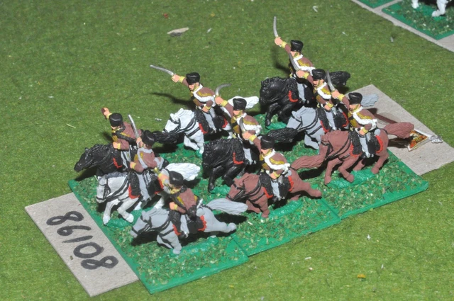 15MM NAPOLEONIC / prussian - hussars 9 figs - cav (86108) £24.00 ...