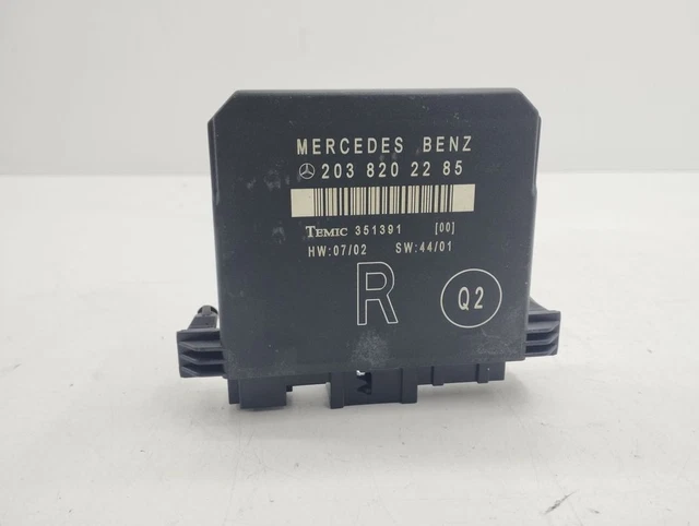 MERCEDES-BENZ C W203 2002 Diesel Unité de commande module de porte ...