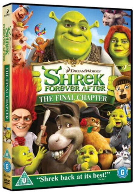 SHREK: FOREVER AFTER - The Final Chapter DVD (2010) Mike Mitchell FREE ...